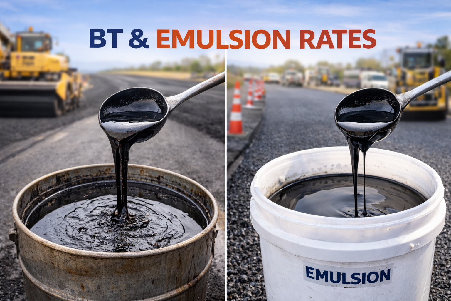 BT and Emulsion Rates 2026 – Latest Bitumen Price List India