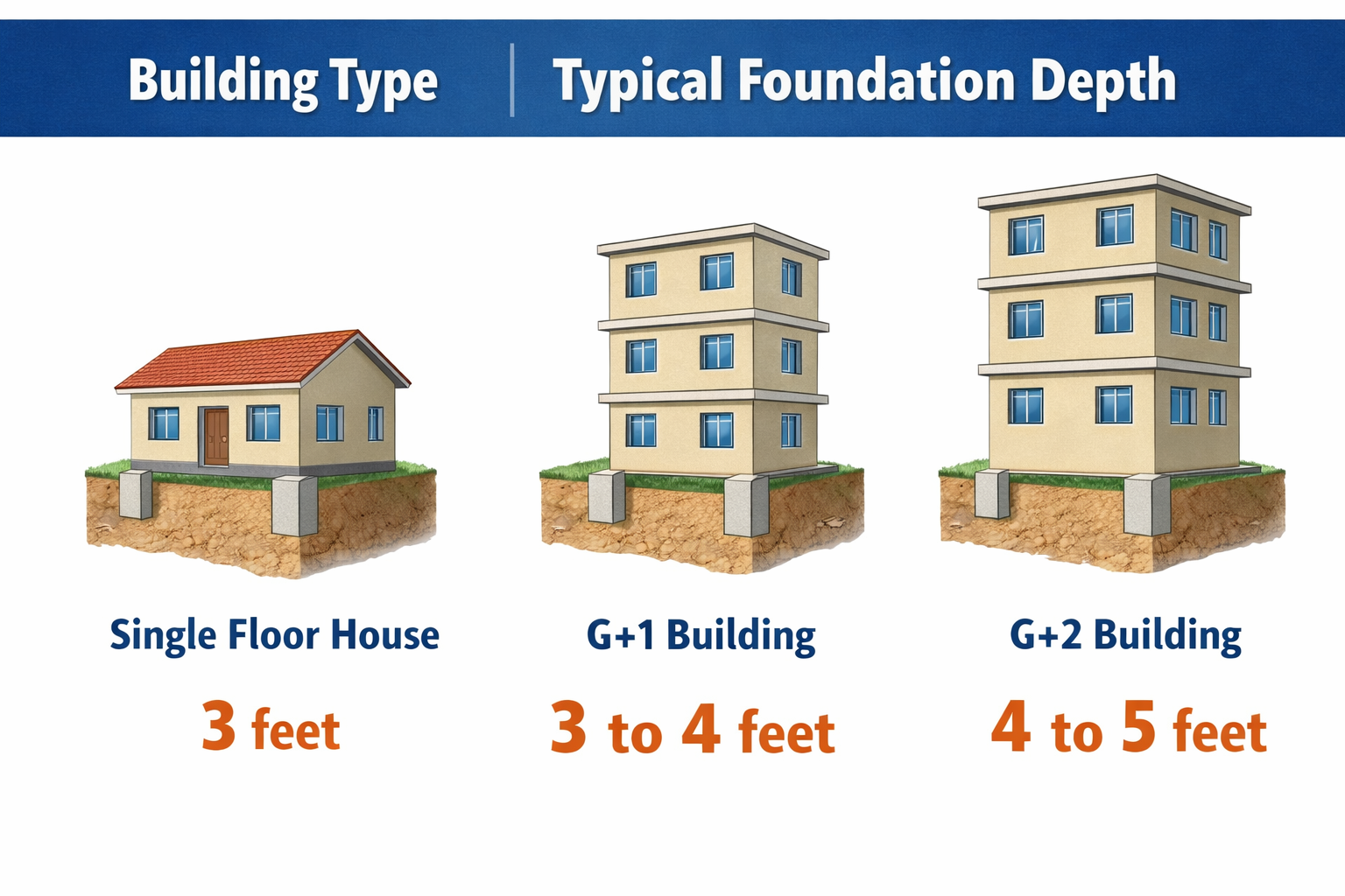 Minimum Depth of Foundation for Residential Building – Accurate ...
